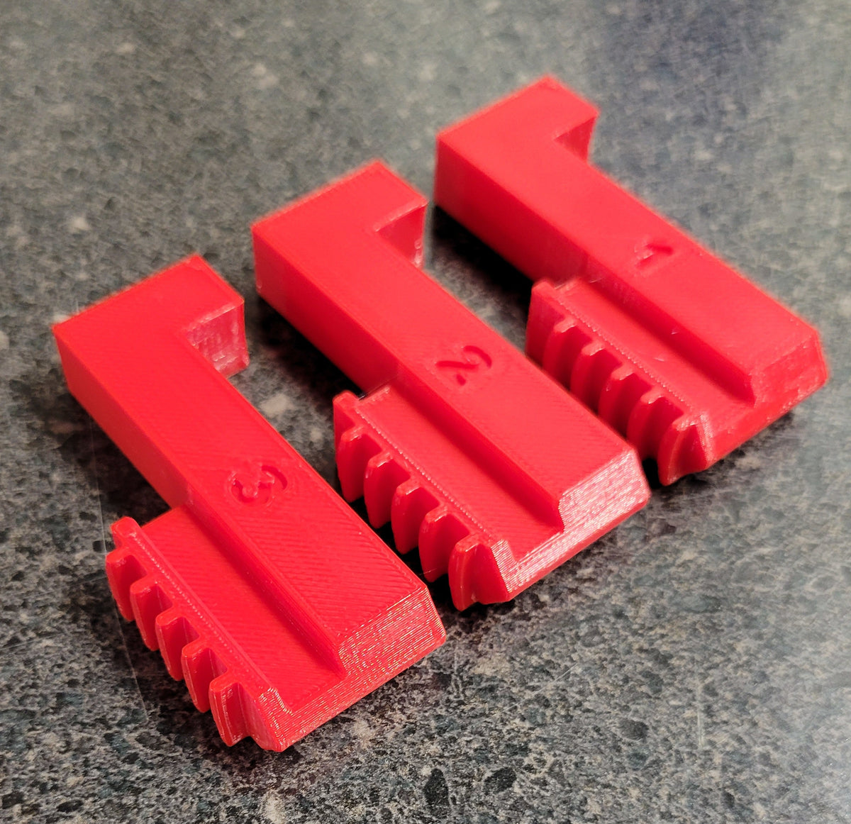 80mm Laser Rotary Chuck Jaws, opens to 5-1/4" (134mm) in diameter ...